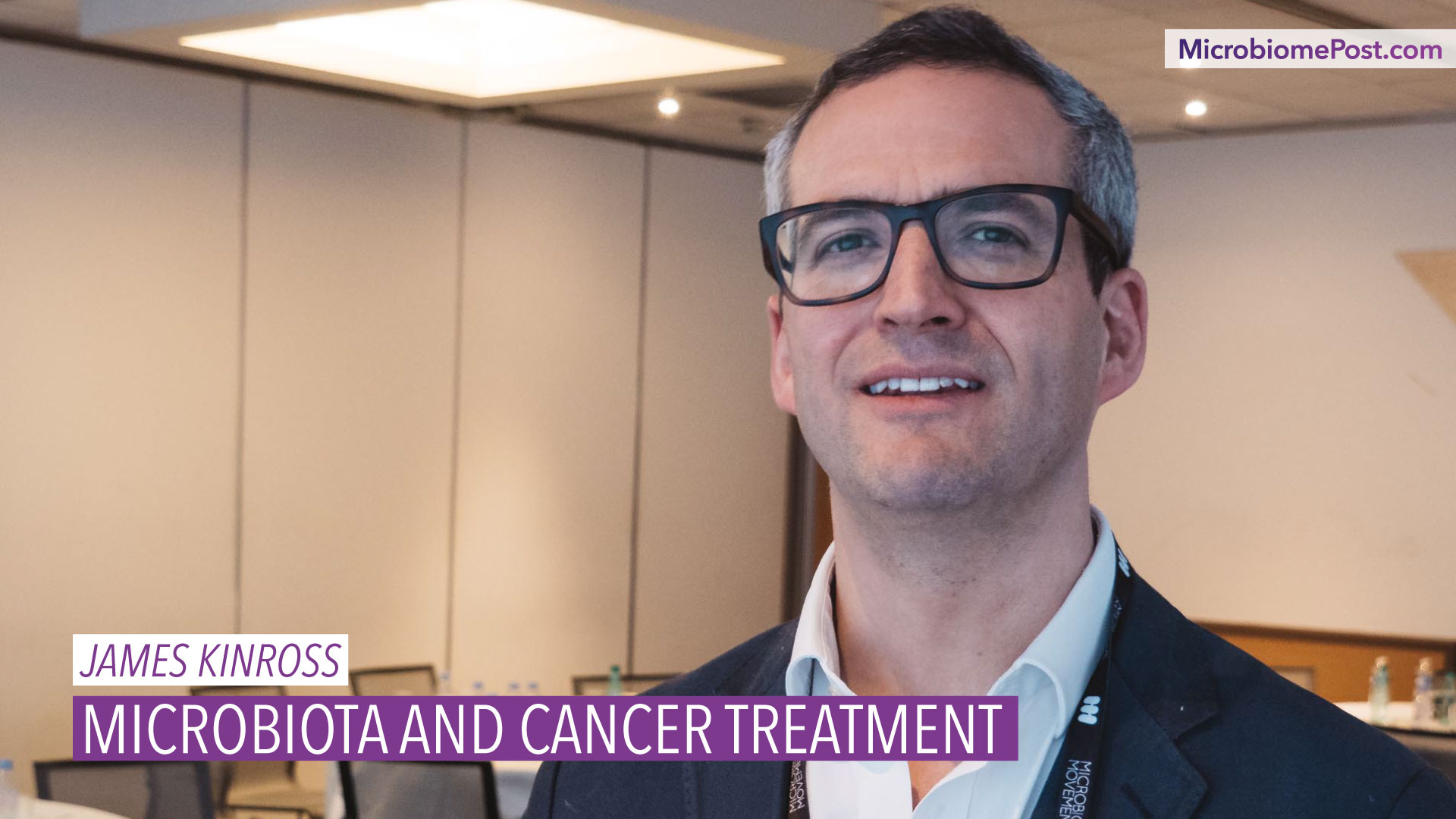 Oncology: 'Personalized care must incorporate the microbiome', James ...