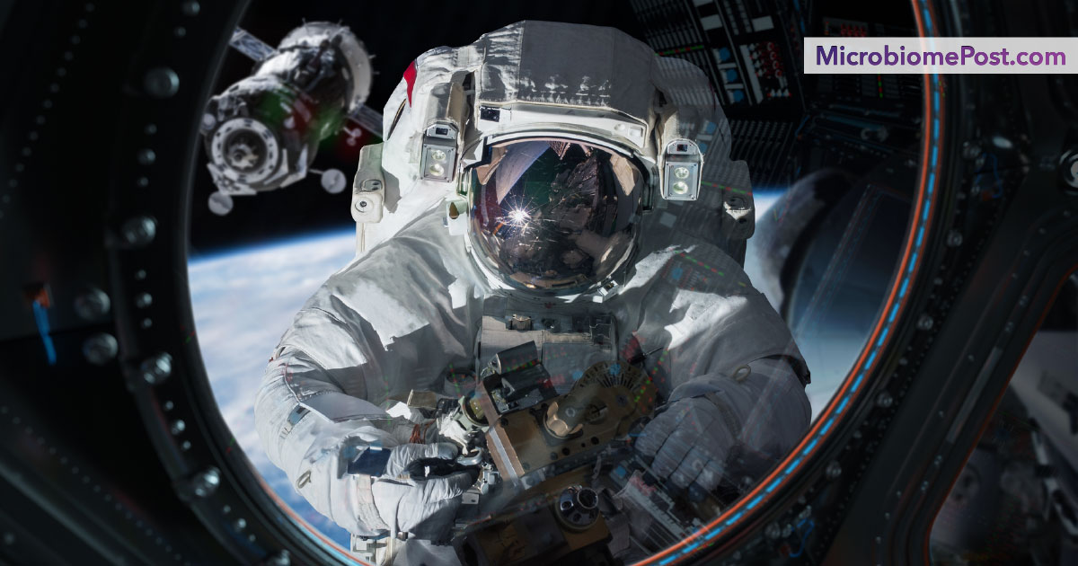 How the microbiome changes in the space environment